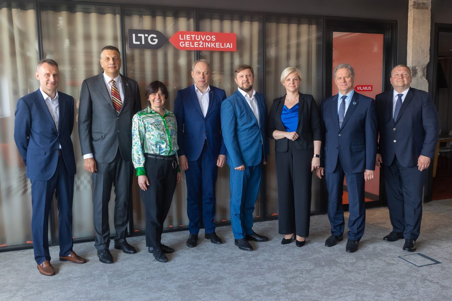 A cooperation agreement was signed with the the Lithuanian Railways ...